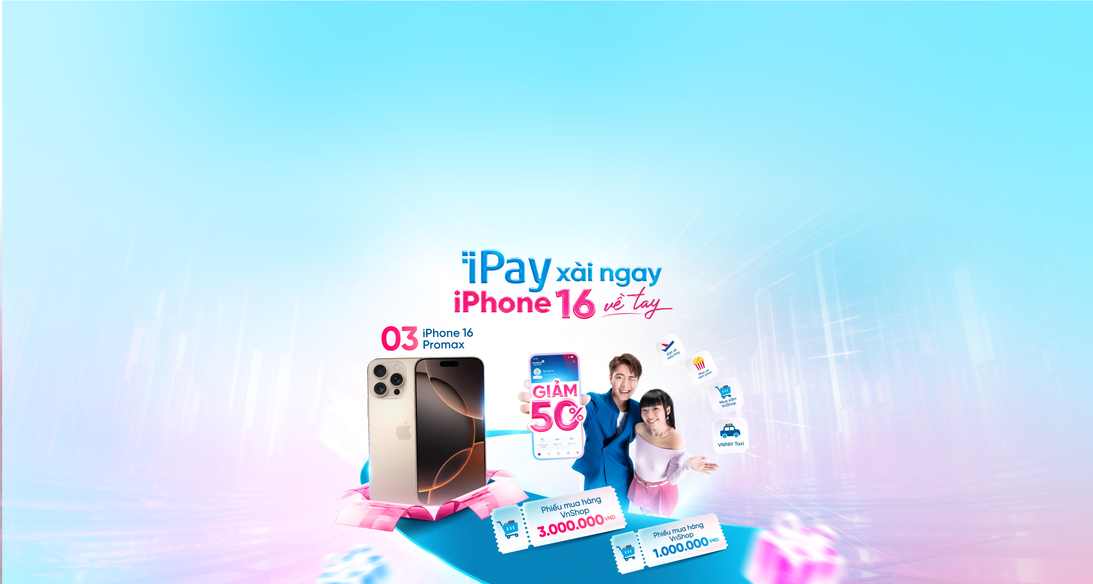 “Chơi lớn” cuối năm: VietinBank iPay tặng iPhone 16 Pro Max cho người dùng | Ngân hàng Thương ...